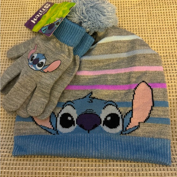 Disney | Accessories | New Disney Stitch Kids Child Toddler Hat Beanie ...